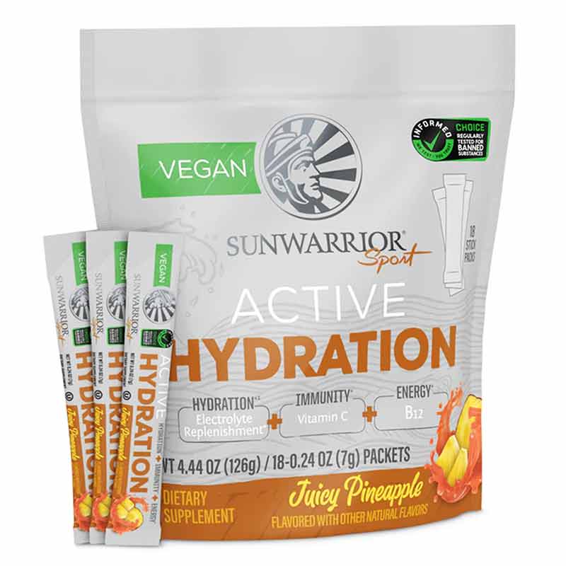 Active Hydration Stick Packs, Sunwarrior – Natural Healthy Concepts