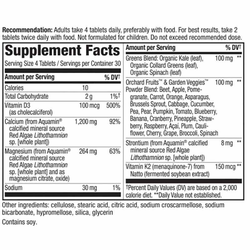 Alive Calcium Bone Formula, Natures Way – Natural Healthy Concepts