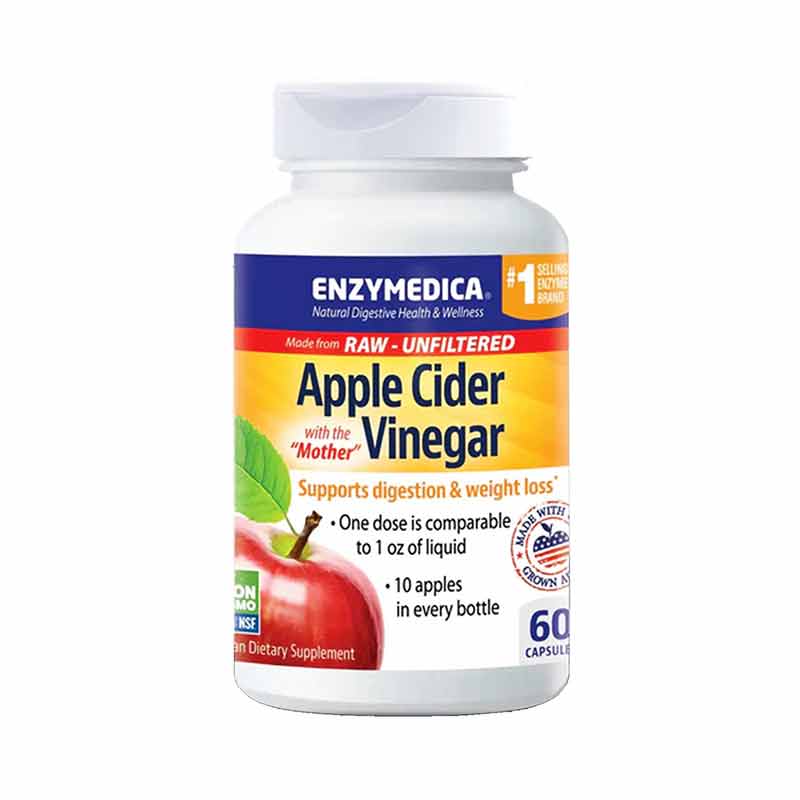 Apple Cider Vinegar, Enzymedica – Natural Healthy Concepts