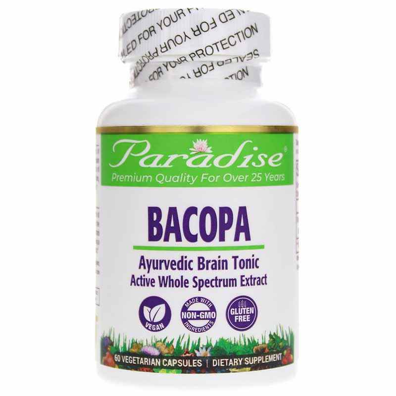 Bacopa Organic 250 Mg, Paradise Herbs – Natural Healthy Concepts