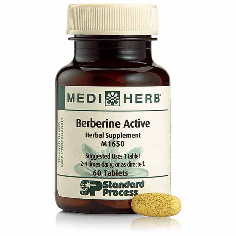 Berberine Active, Standard Process – Natural Healthy Concepts