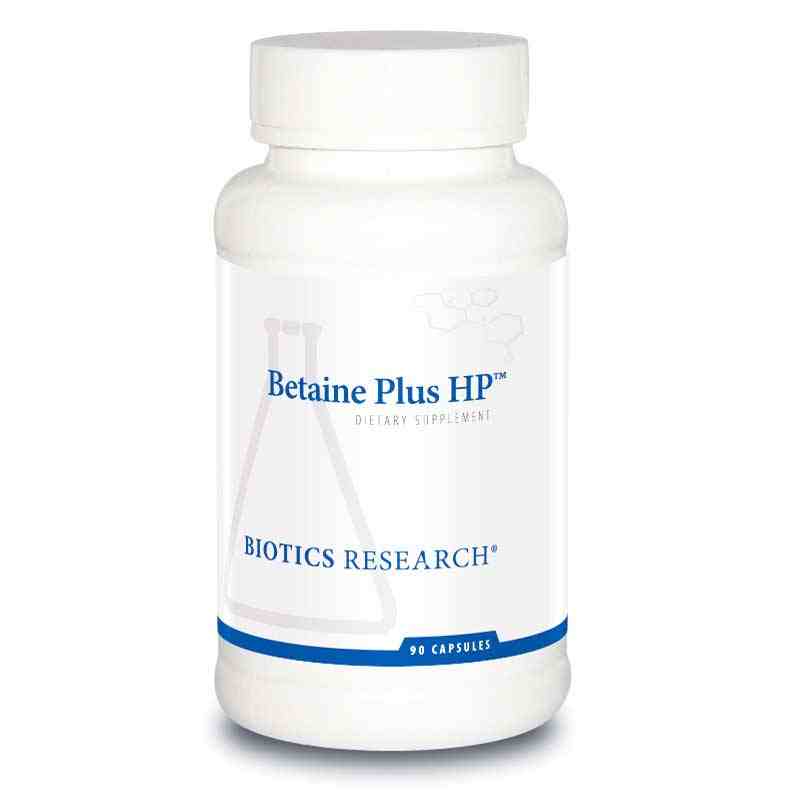 Betaine Plus HP, Biotics Research – Natural Healthy Concepts