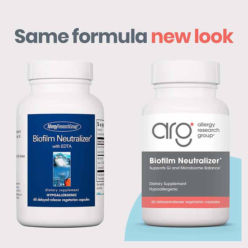 Biofilm Neutralizer with EDTA, Allergy Research Group – Natural Healthy ...