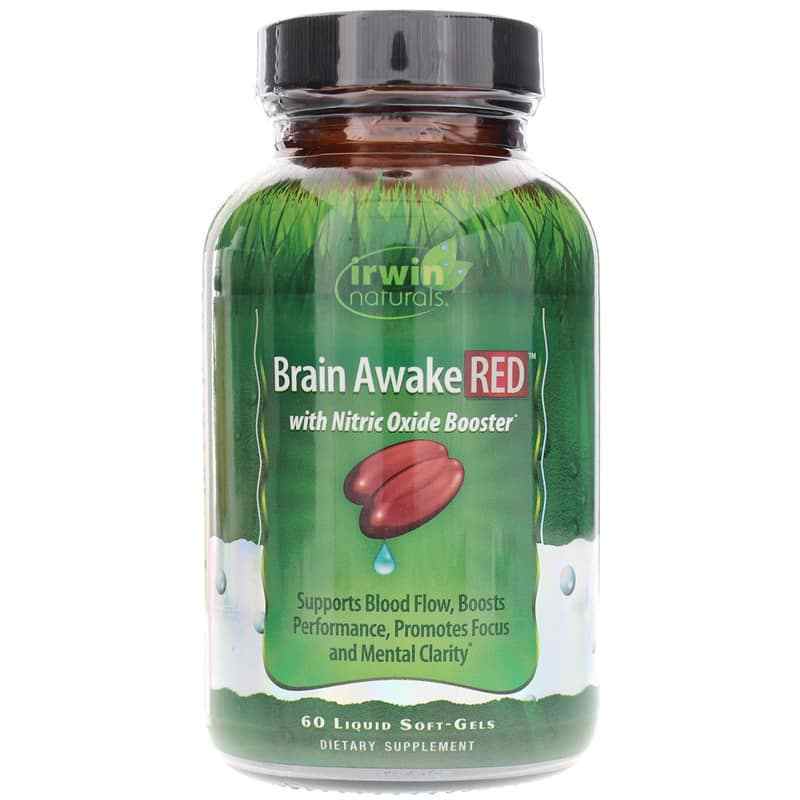Brain Awake RED, Irwin Naturals – Natural Healthy Concepts