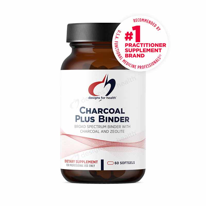 Charcoal Plus Binder, Designs For Health – Natural Healthy Concepts