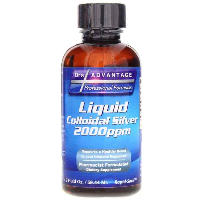 Colloidal Silver Liquid 2000 ppm, Dr's. Advantage – Natural Healthy ...