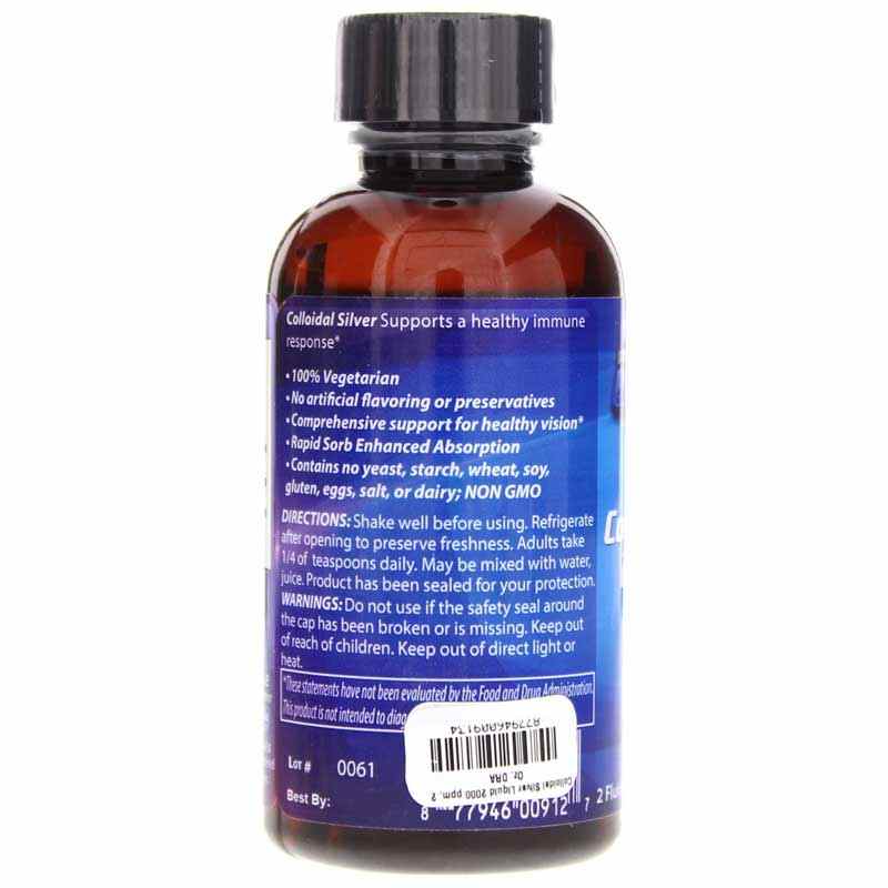 Colloidal Silver Liquid 2000 ppm, Dr's. Advantage – Natural Healthy ...