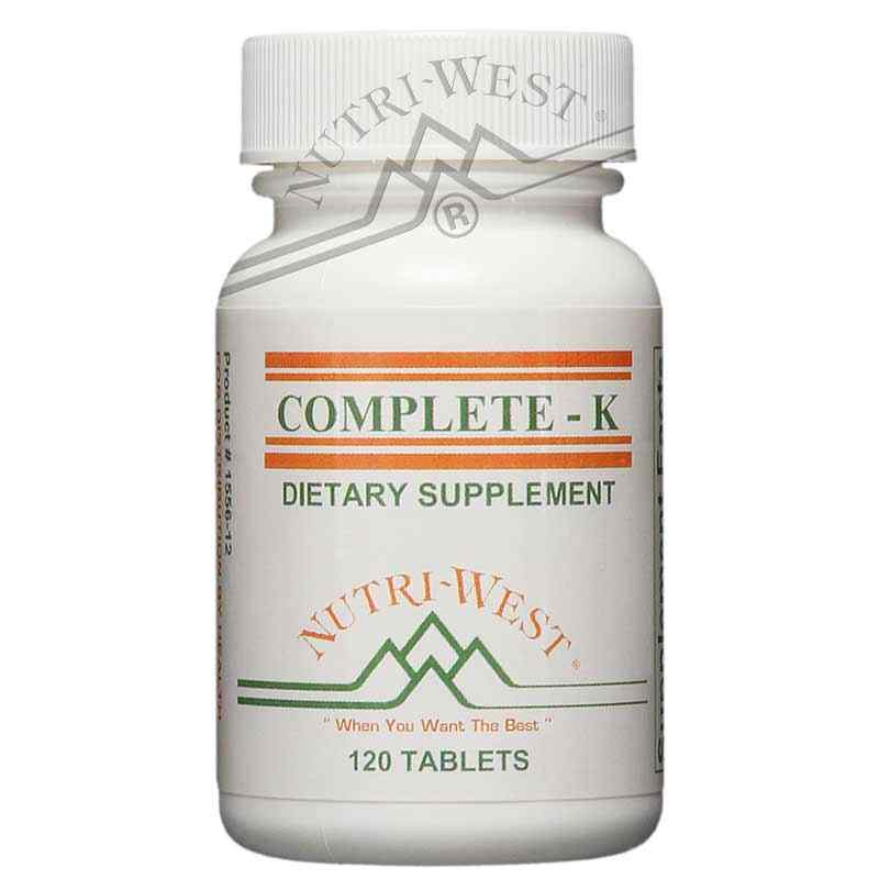 Complete-K, Nutri-West – Natural Healthy Concepts