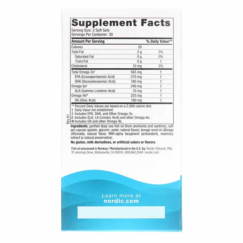 Complete Omega, Nordic Naturals – Natural Healthy Concepts