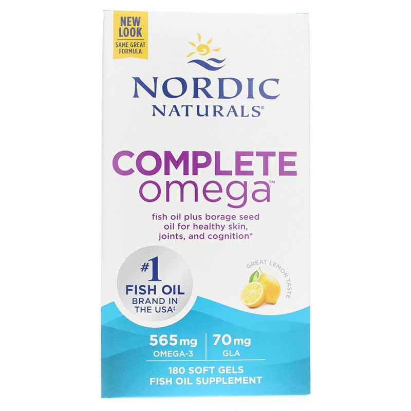 Complete Omega, Nordic Naturals – Natural Healthy Concepts