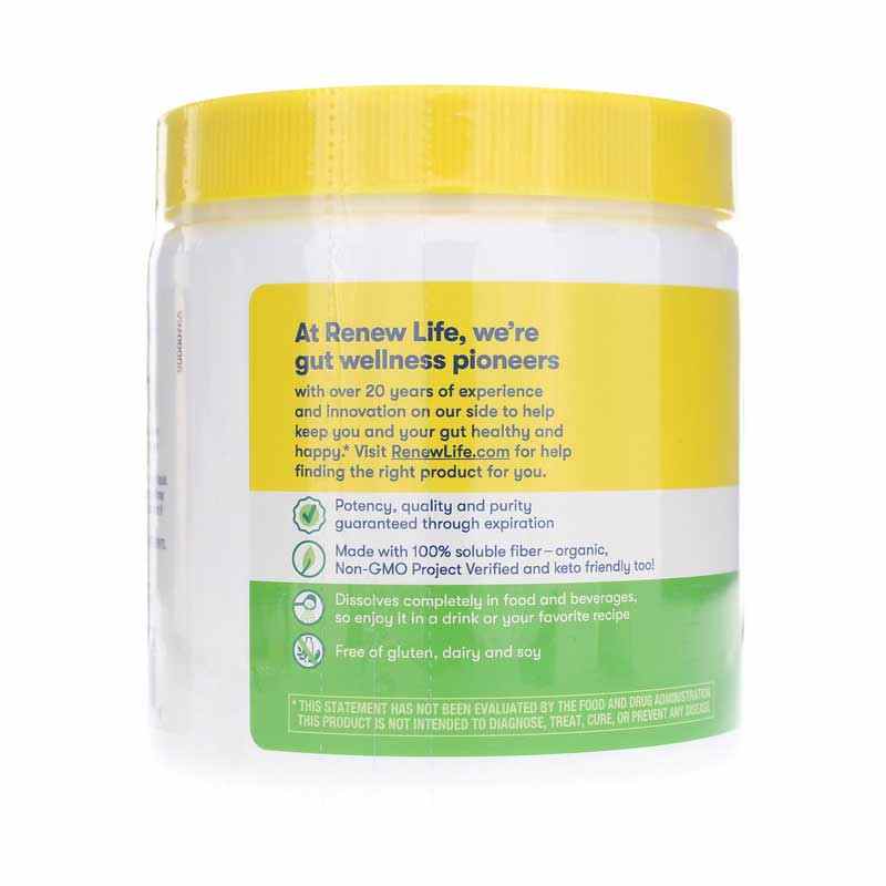 Completely Clear Organic Prebiotic Fiber, Renew Life – Natural Healthy ...
