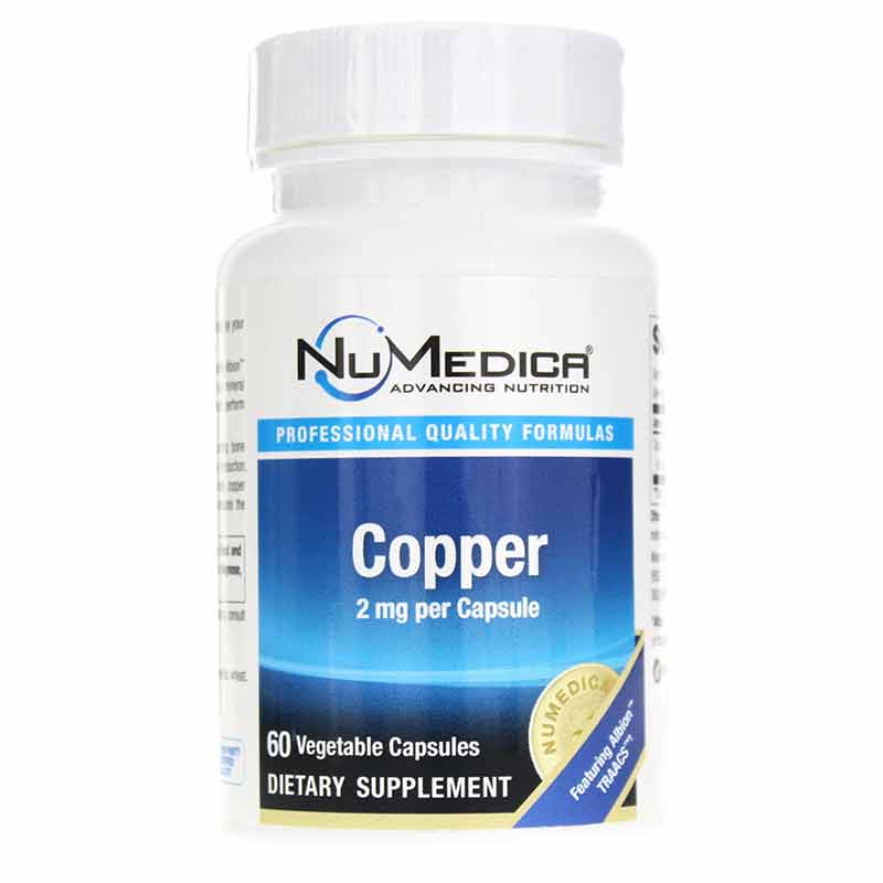 Copper 2 Mg, NuMedica – Natural Healthy Concepts
