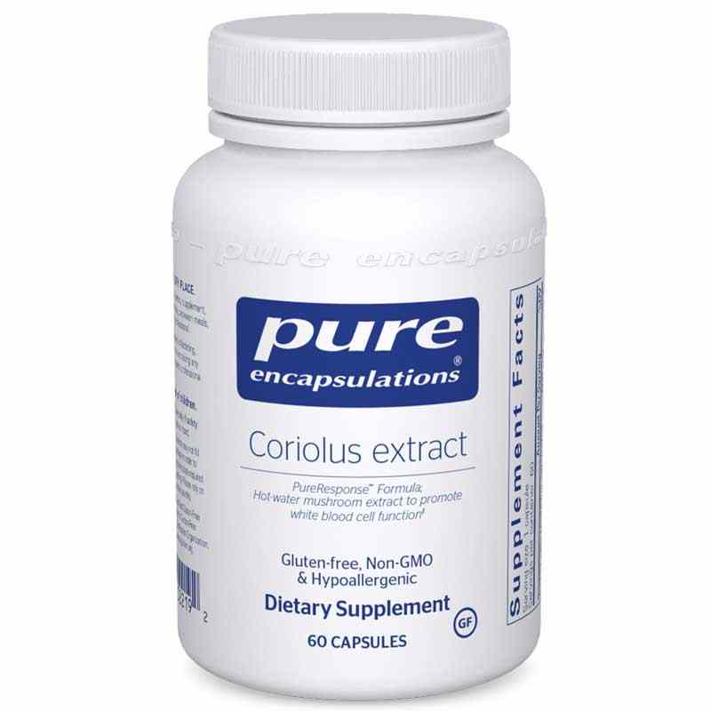 Coriolus Extract, Pure Encapsulations – Natural Healthy Concepts