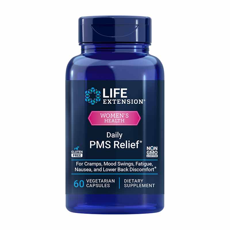 Daily PMS Relief, Life Extension – Natural Healthy Concepts