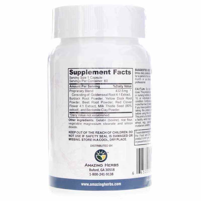 Detox Flush Herbal Cleansing Formula, Amazing Herbs – Natural Healthy ...