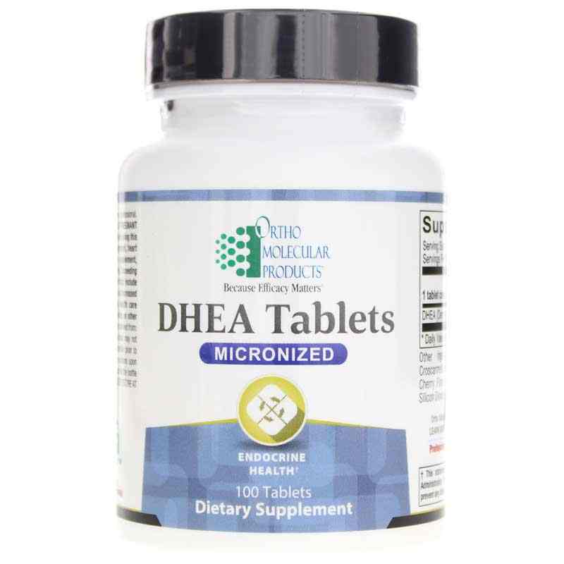 DHEA 5 Mg California Only, 100 Tablets, Ortho Molecular – Natural ...