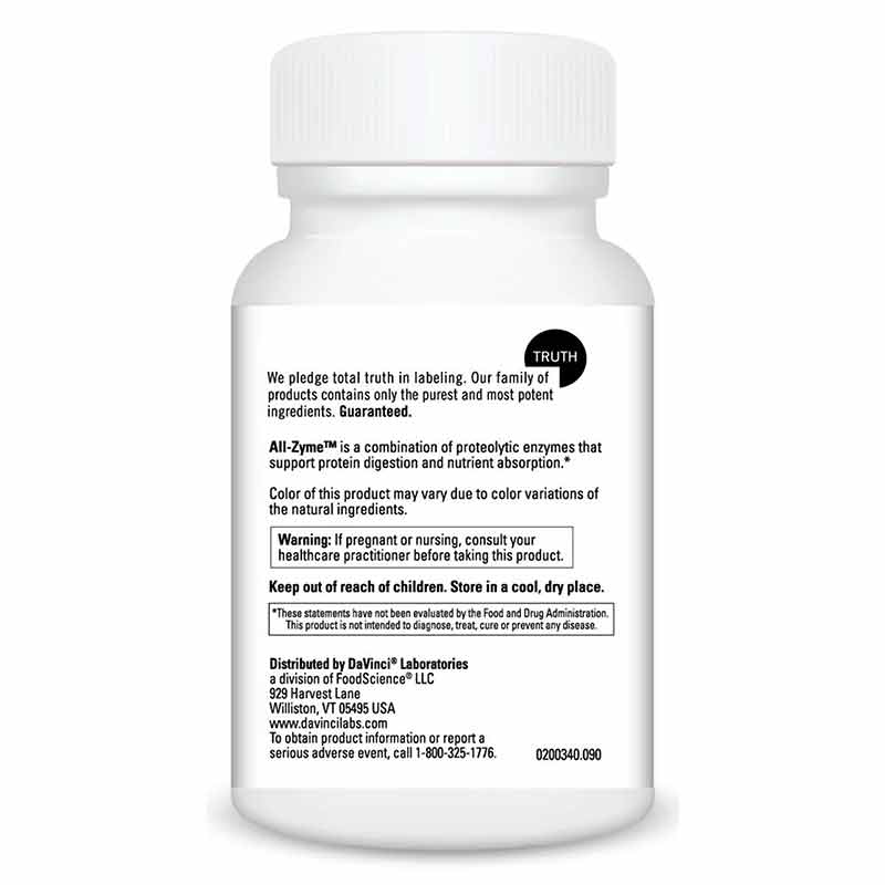 Digestive Enzymes, DaVinci Labs – Natural Healthy Concepts