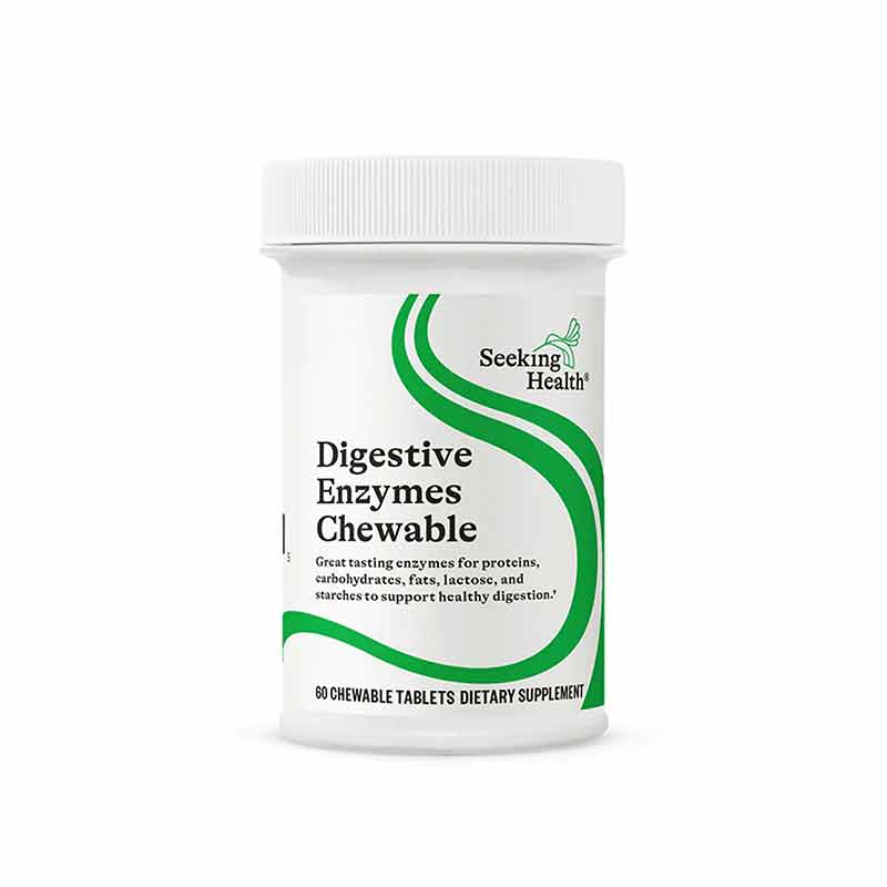 Digestive Enzymes Chewable, Seeking Health – Natural Healthy Concepts