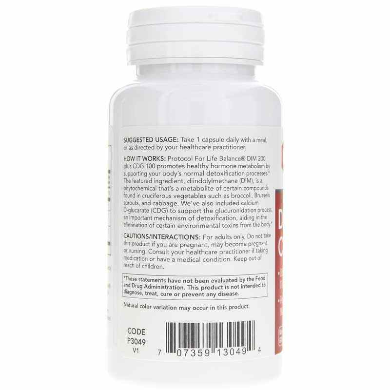 DIM 200 plus CDG 100, Protocol For Life Balance – Natural Healthy Concepts
