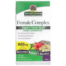 Female Complex, Natures Answer – Natural Healthy Concepts
