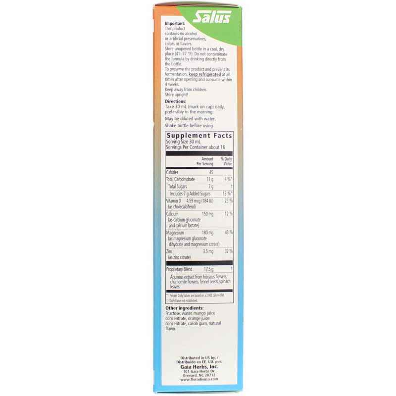 Floradix Calcium Magnesium Liquid, Salus – Natural Healthy Concepts