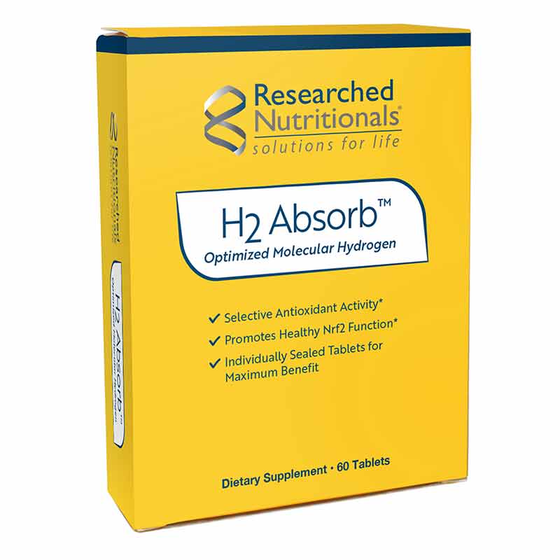 H2 Absorb, Researched Nutritionals – Natural Healthy Concepts