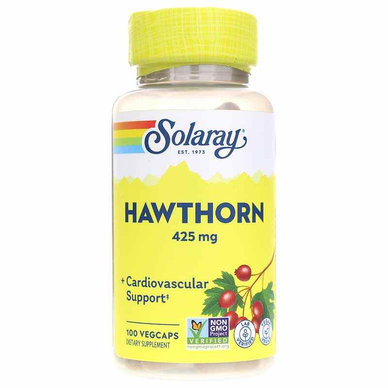 Hawthorn 425 Mg, Solaray – Natural Healthy Concepts