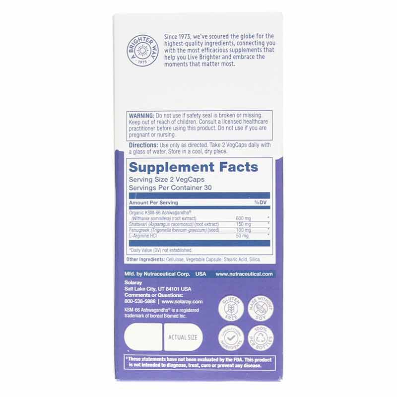 Her Life Stages Libido, Solaray – Natural Healthy Concepts