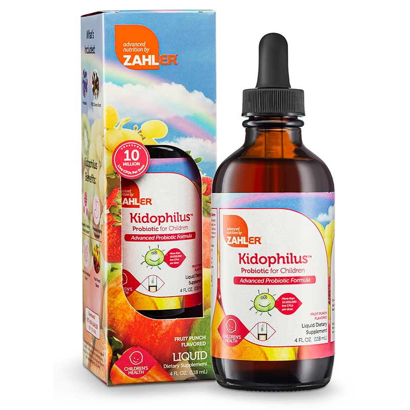 Kidophilus Probiotic for Children Liquid, Zahler – Natural Healthy Concepts