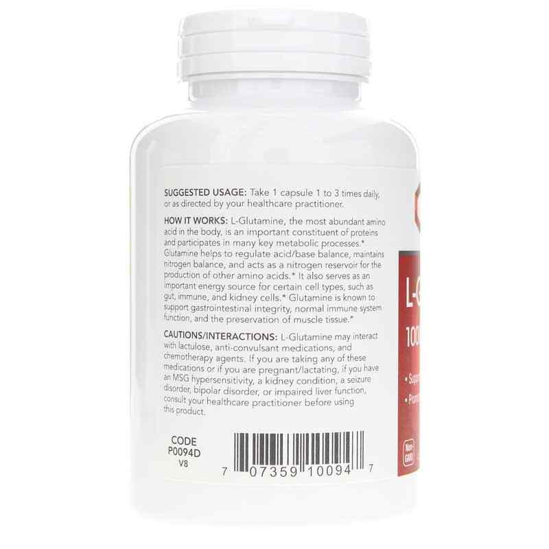 L-Glutamine 1000 Mg, Protocol For Life Balance – Natural Healthy Concepts