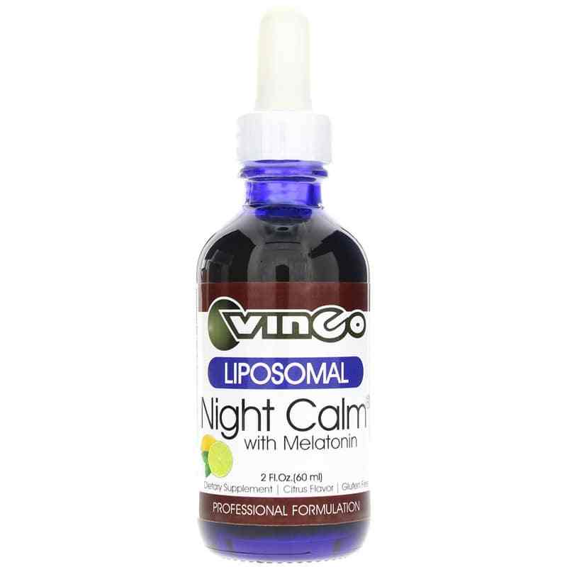 Liposomal Night Calm with Melatonin, Vinco – Natural Healthy Concepts