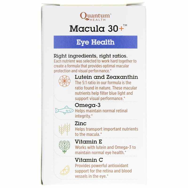 Macula 30+ Eye Health, Quantum Health – Natural Healthy Concepts