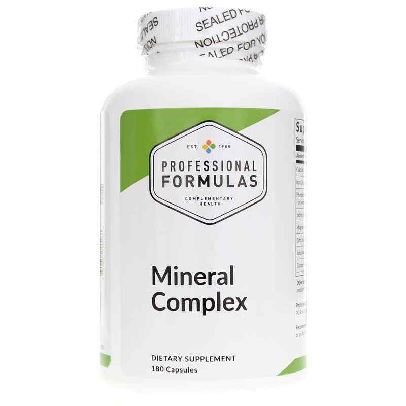 Mineral Complex, Professional Complementary Health Formulas – Natural ...