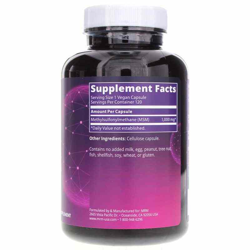 MSM 1000 Mg, MRM – Natural Healthy Concepts