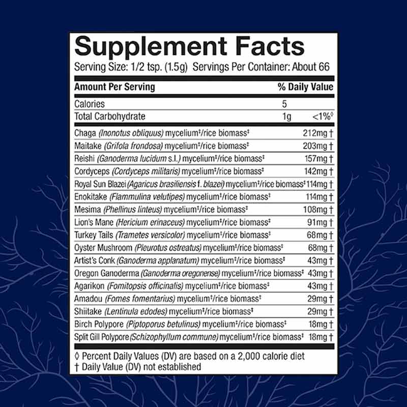 MyCommunity Mushroom Mycelium Powder, Host Defense – Natural Healthy ...