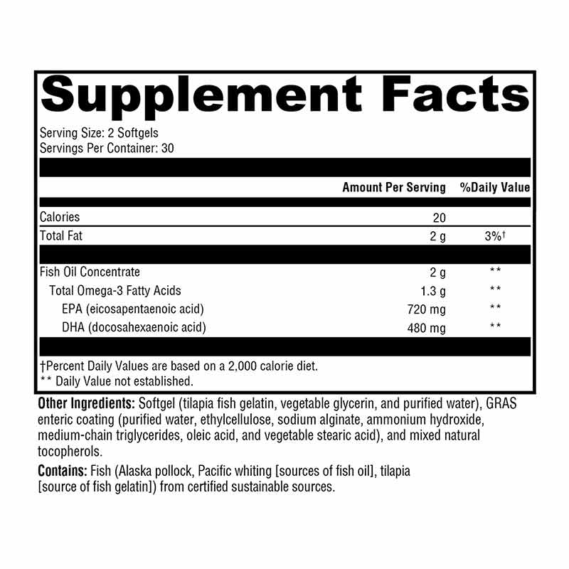 OmegaPure 600 EC, Xymogen – Natural Healthy Concepts