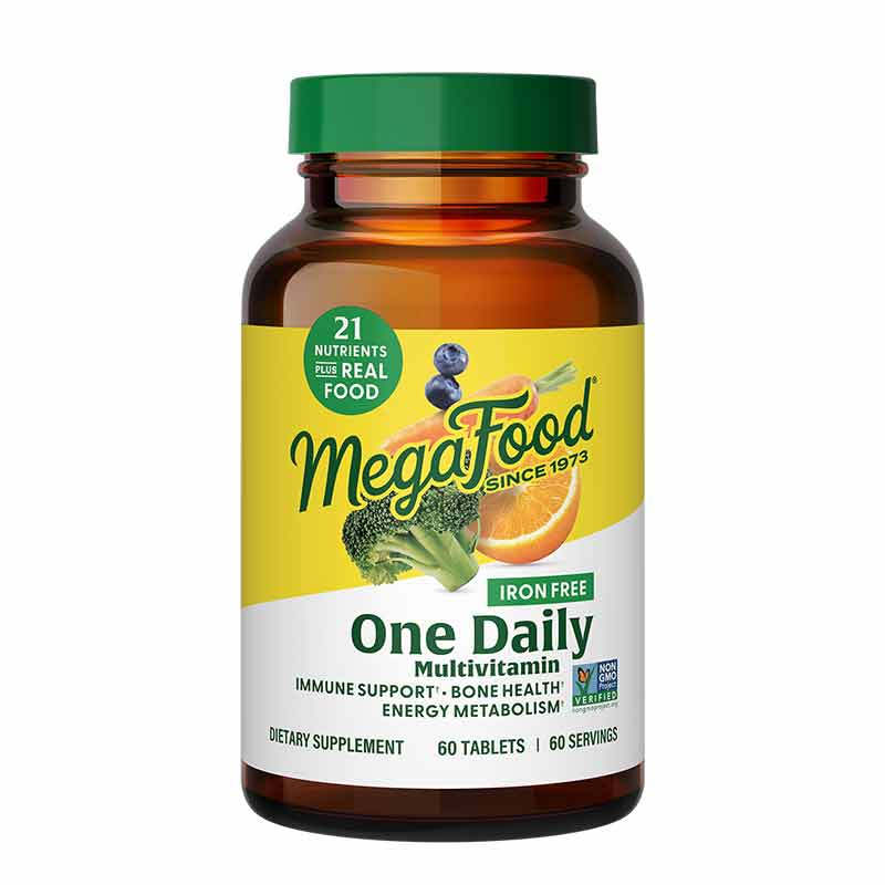 One Daily Iron Free, Megafood – Natural Healthy Concepts