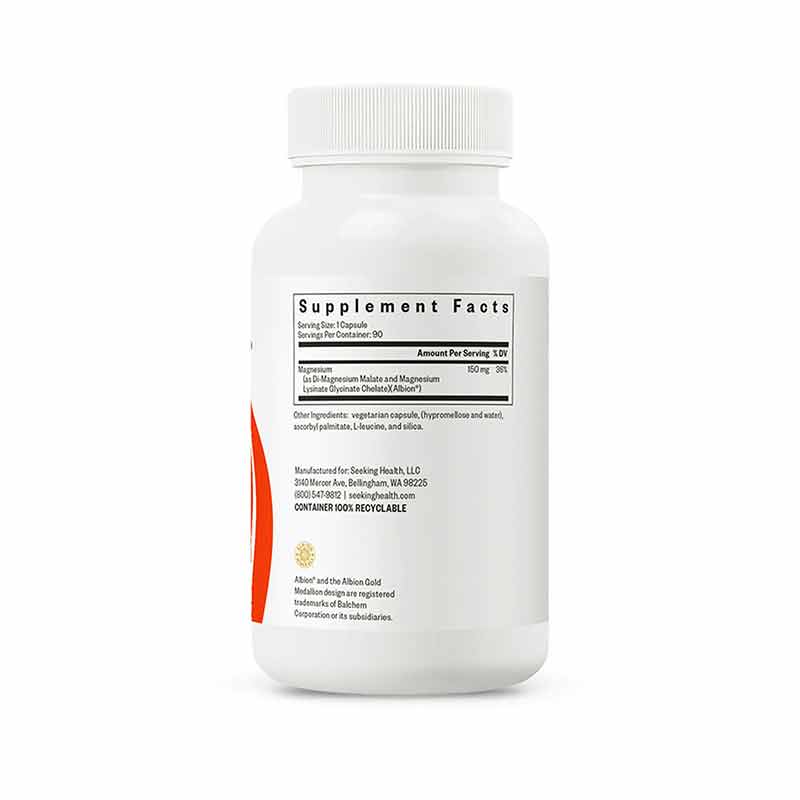 Optimal Magnesium 150 Mg, by Seeking Health – Natural Healthy Concepts