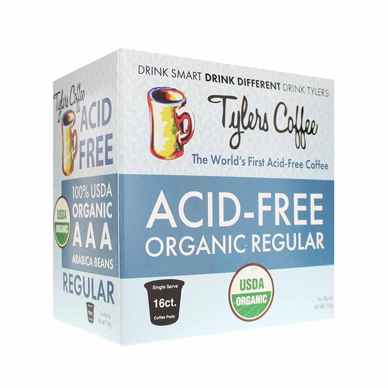 Organic Regular Coffee Single Serve, Tylers Coffee – Natural Healthy ...