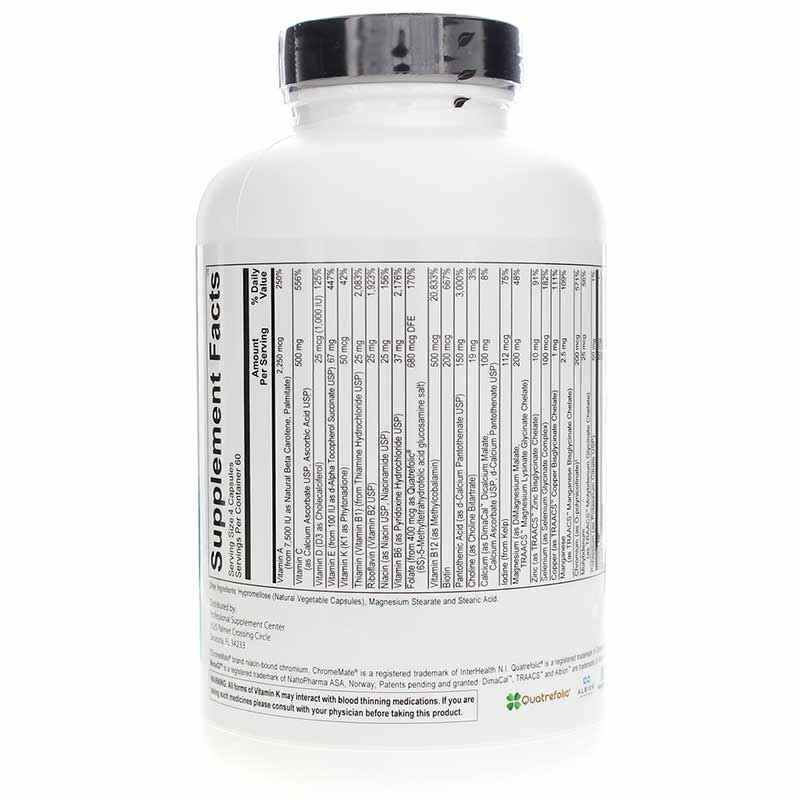 Pro Multi Spectrum Without Iron, Professional Supplement Center ...