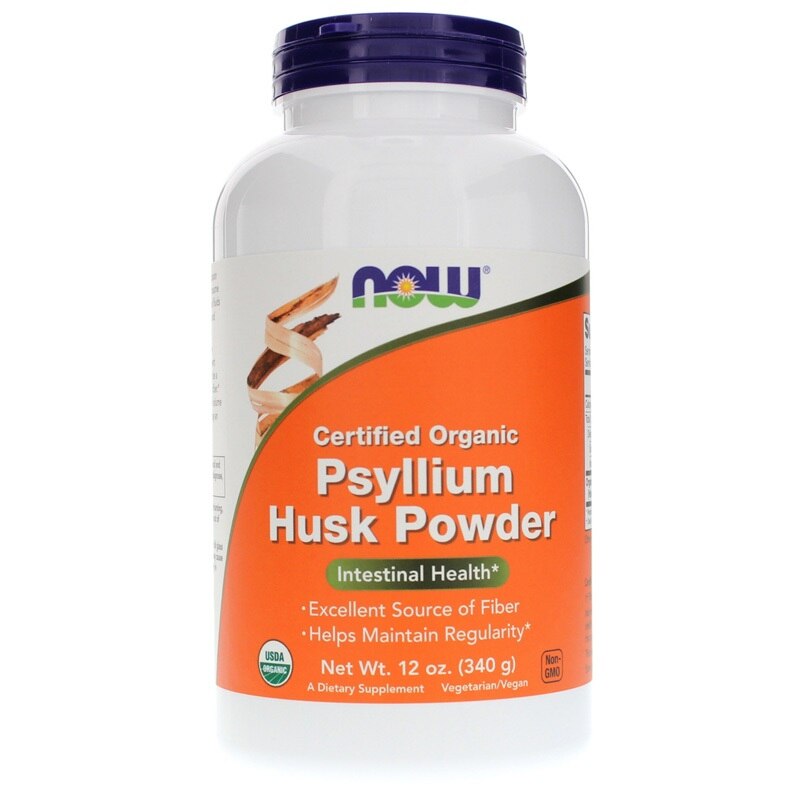Psyllium Husk Powder Organic, NOW Foods – Natural Healthy Concepts