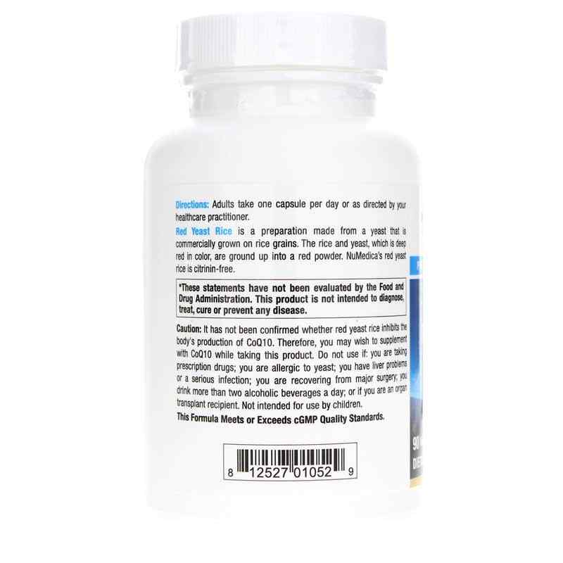Red Yeast Rice Extra Strength, NuMedica – Natural Healthy Concepts