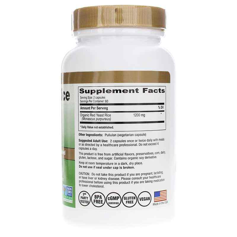 Red Yeast Rice Gold, IP-6 – Natural Healthy Concepts