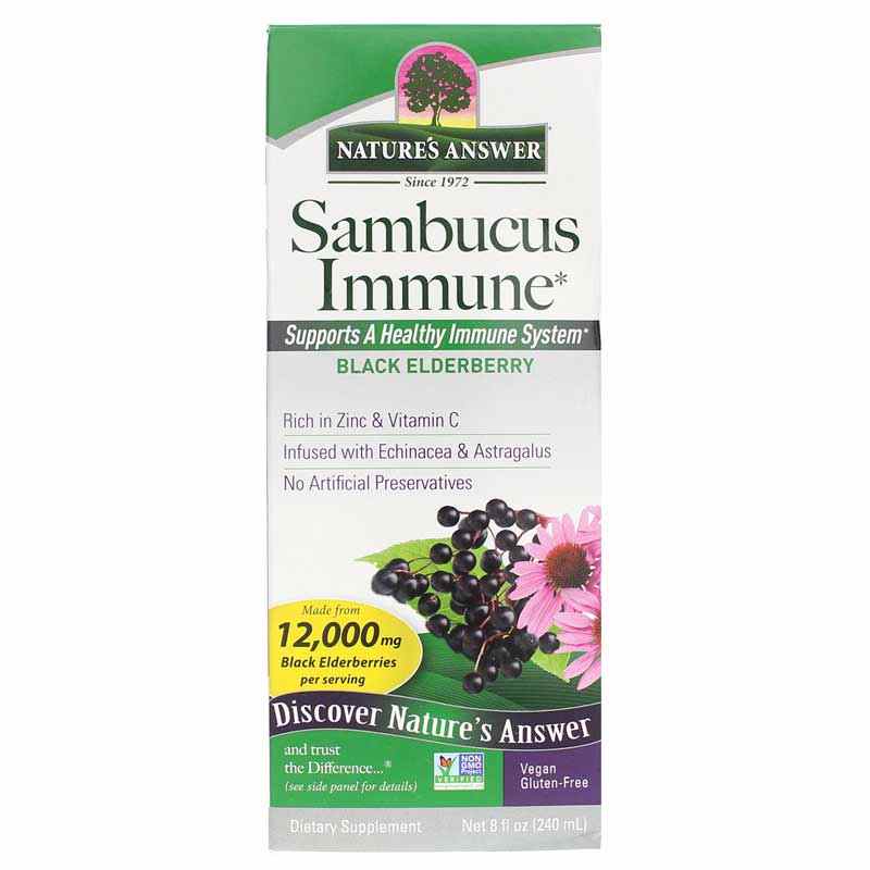 Sambucus Immune Extract, Natures Answer – Natural Healthy Concepts