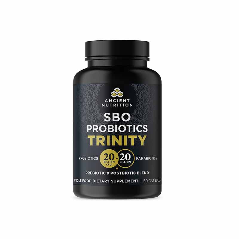 SBO Probiotics Trinity, Ancient Nutrition – Natural Healthy Concepts