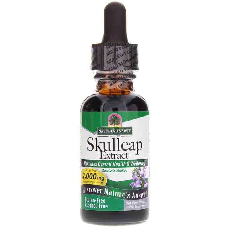 Skullcap Extract Alcohol-Free, Natures Answer – Natural Healthy Concepts