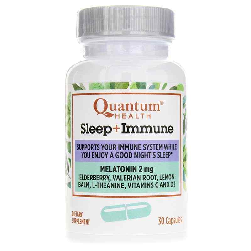 Sleep + Immune with 2 Mg Melatonin, Quantum Health – Natural Healthy ...