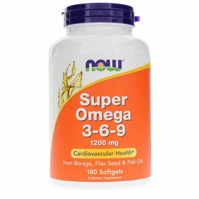 Super Omega 3-6-9 1200 Mg, NOW Foods – Natural Healthy Concepts