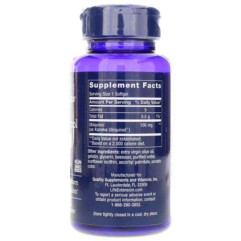 Super Ubiquinol CoQ10 100 Mg, Life Extension – Natural Healthy Concepts