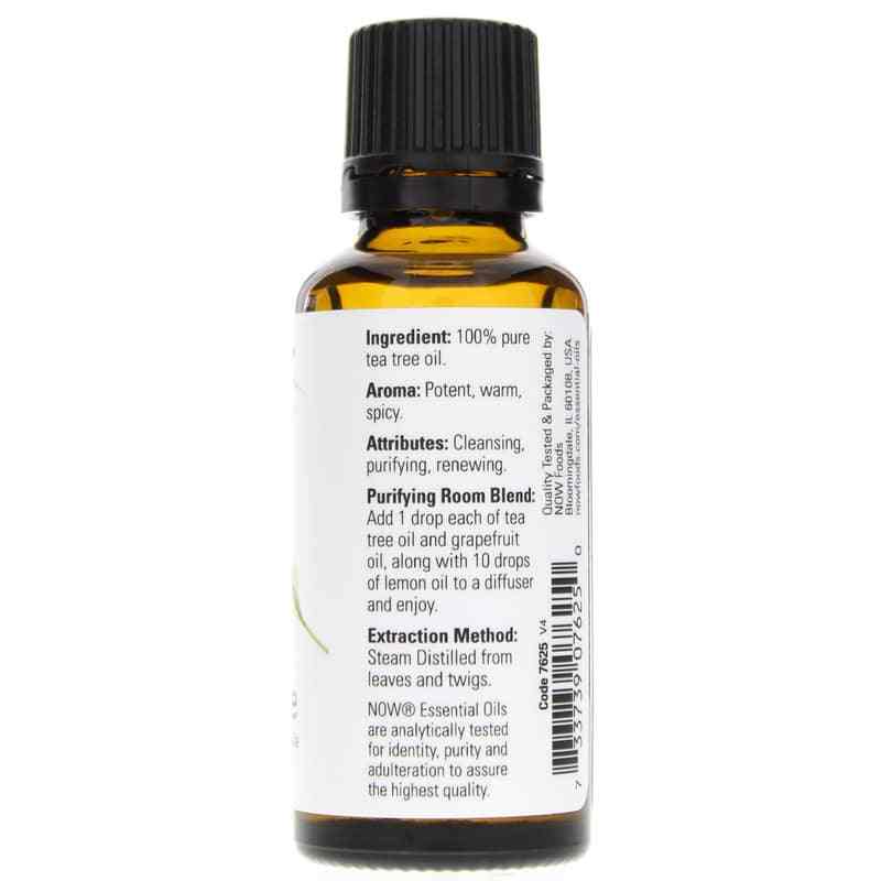 Tea Tree Essential Oil, NOW Foods – Natural Healthy Concepts